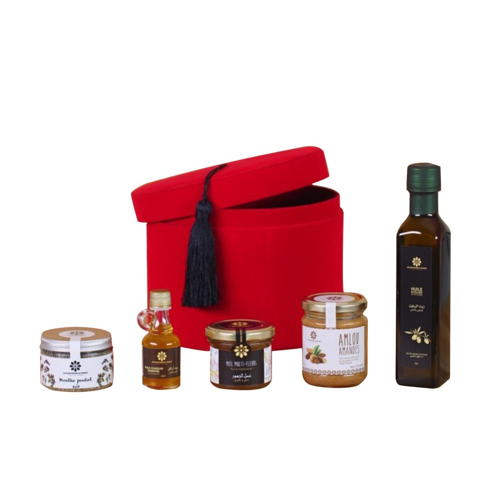 Coffret cadeau artisanal pour la fin d’année | Coffret Artisanat Maroc.